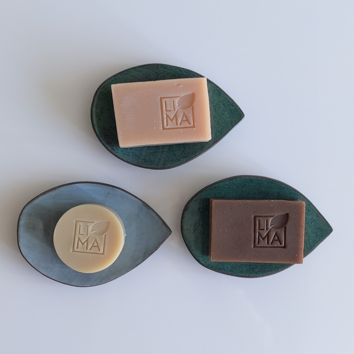 Ceramic soap dish - leaf – LIMA Cosmetics